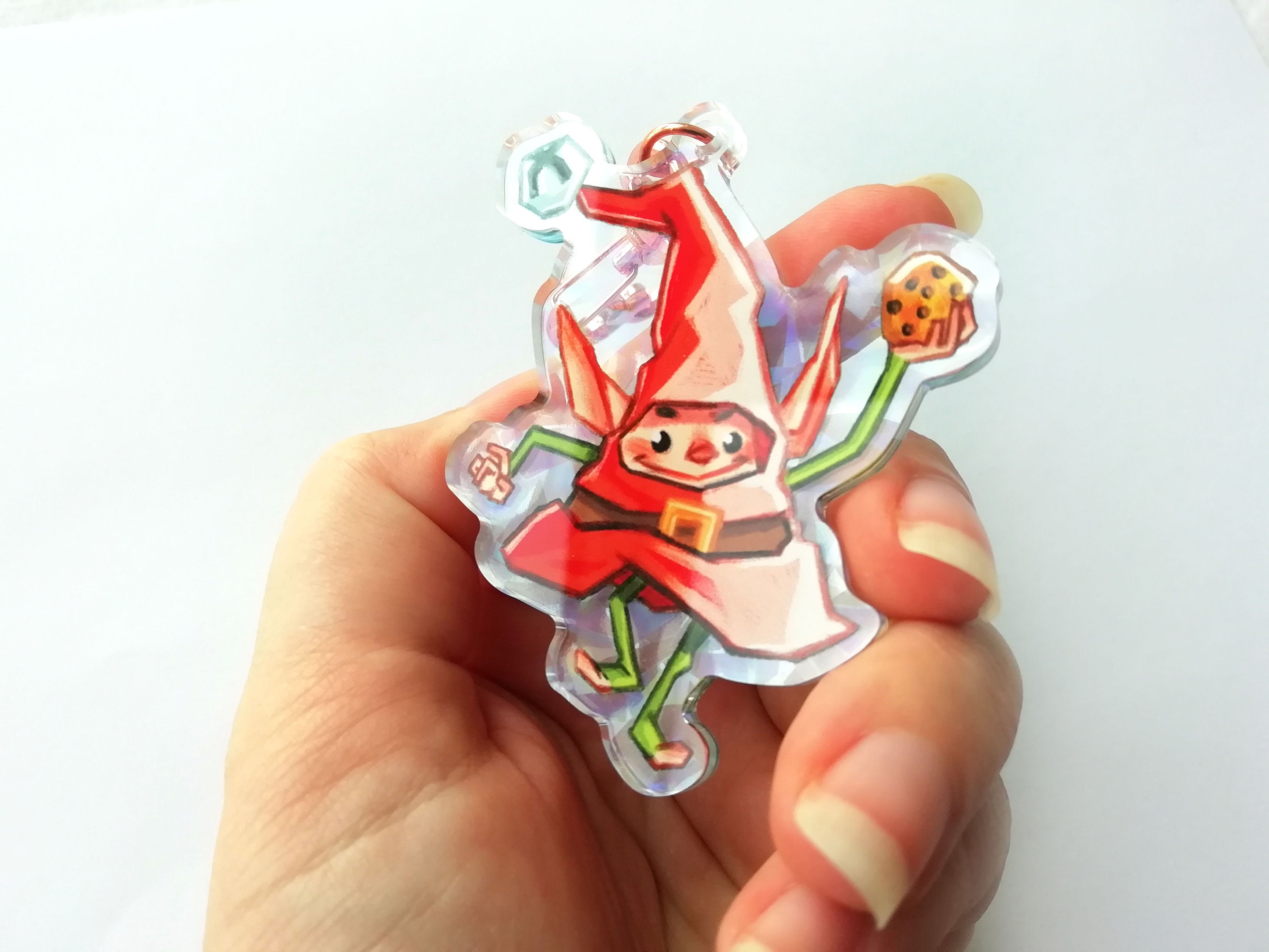 Frozen Elf Acrylic Charm Holographic Effect Rise of the - Etsy