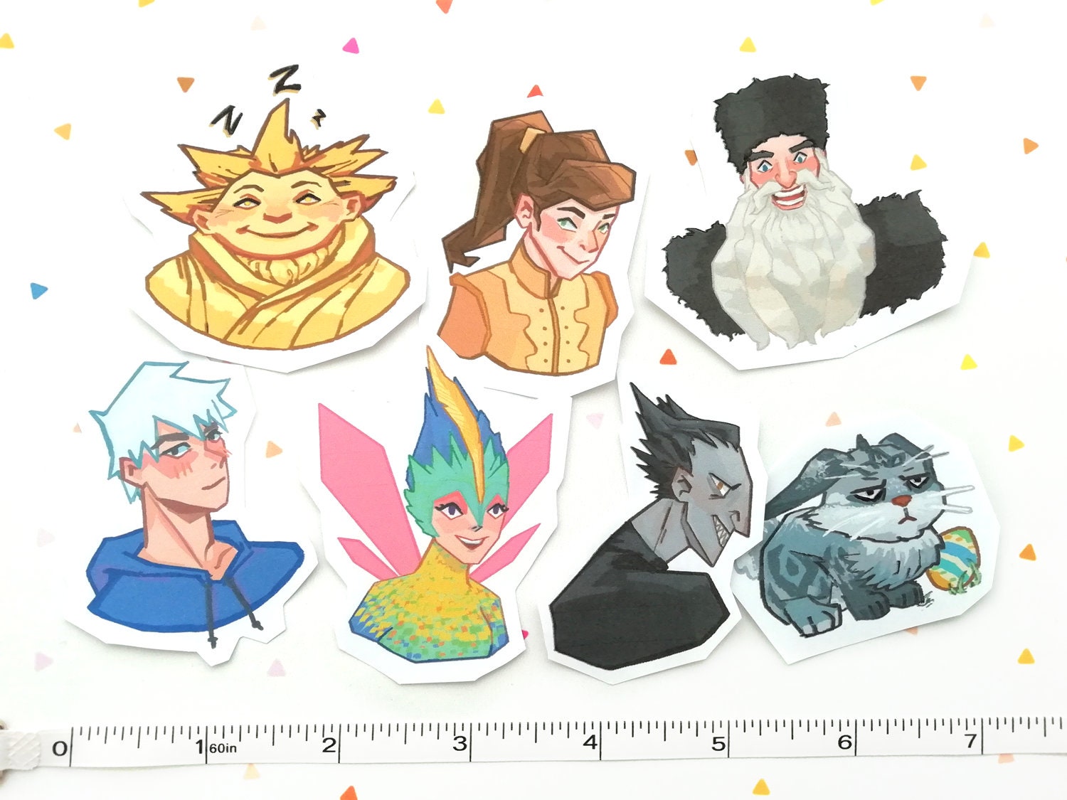 Rise of The Guardians Sticker Set | Etsy