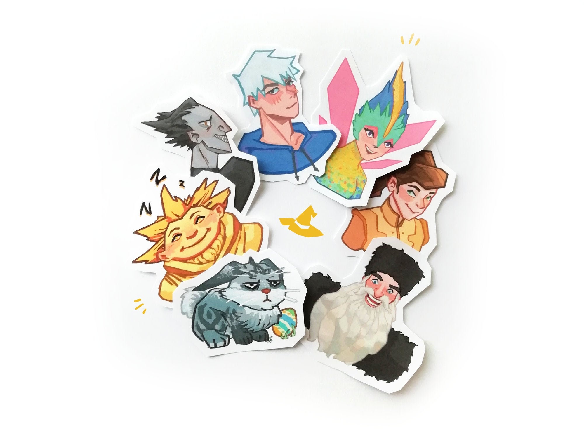 Rise of The Guardians Sticker Set | Etsy