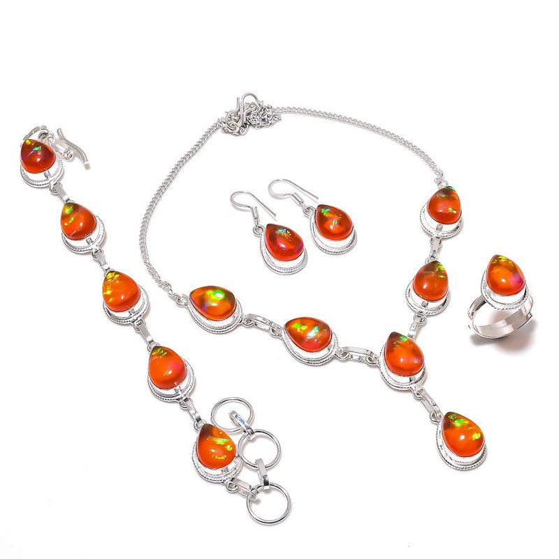 Rust Color Necklace - Etsy