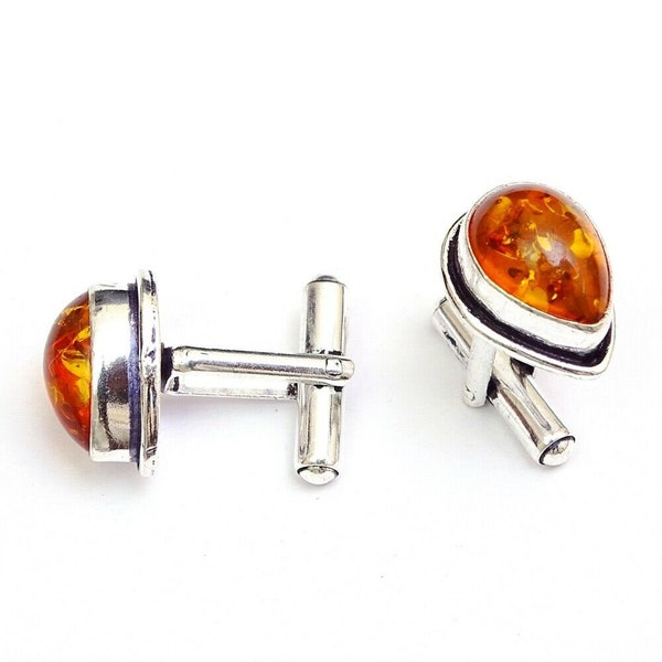 Gemstone Cufflinks - Etsy