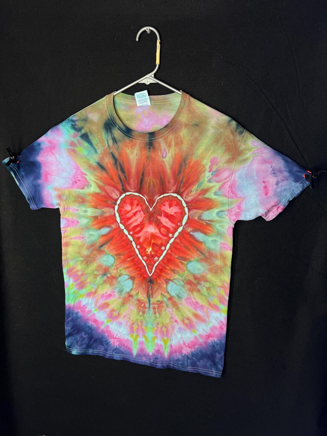 MEDIUM Size Short Sleeve Ice Dye #832 Grateful Dead & Company Steelie ...