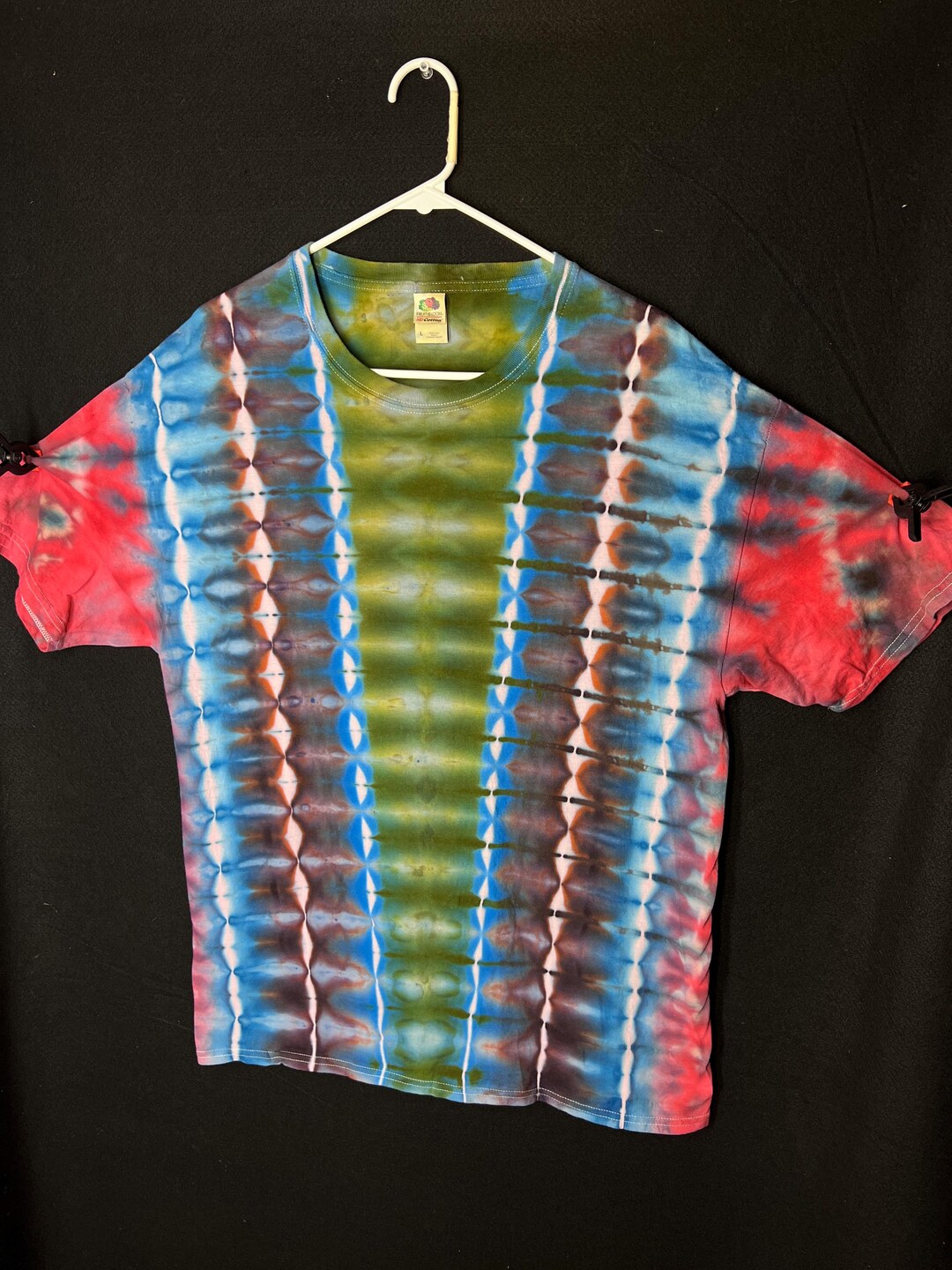 LARGE Size Short Sleeve Ice Tye Dye #851 Grateful Dead & Company ...