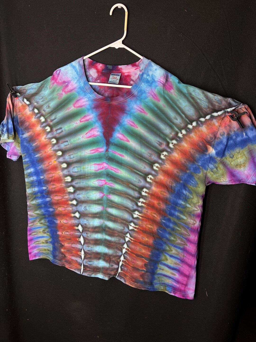 4X Size Short Sleeve Ice Tye Dye #1077 Grateful Dead & Company Steelie ...