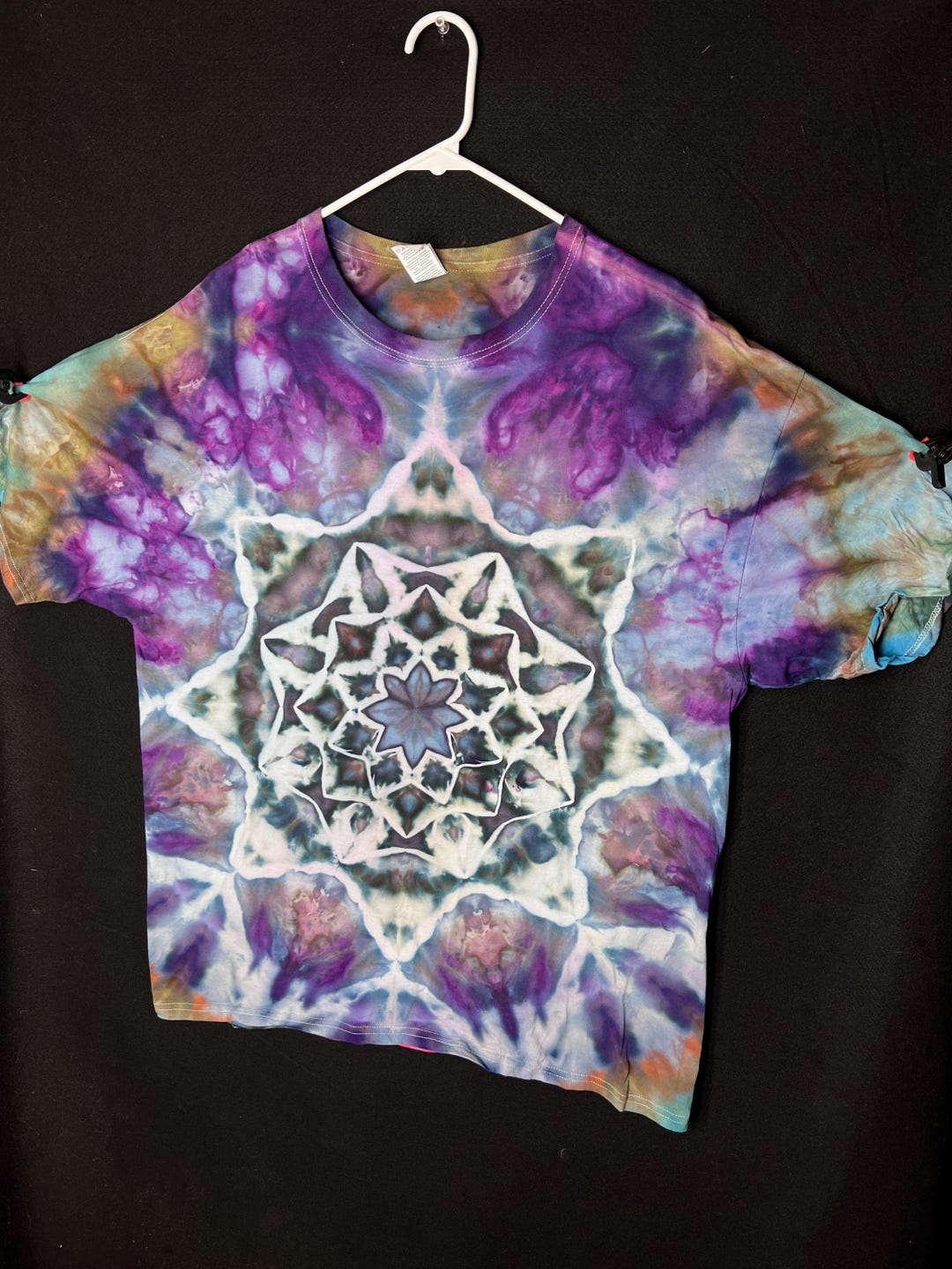 XL Size Short Sleeve Ice Tye Dye #1081 HANDMADE Grateful Dead & Company ...