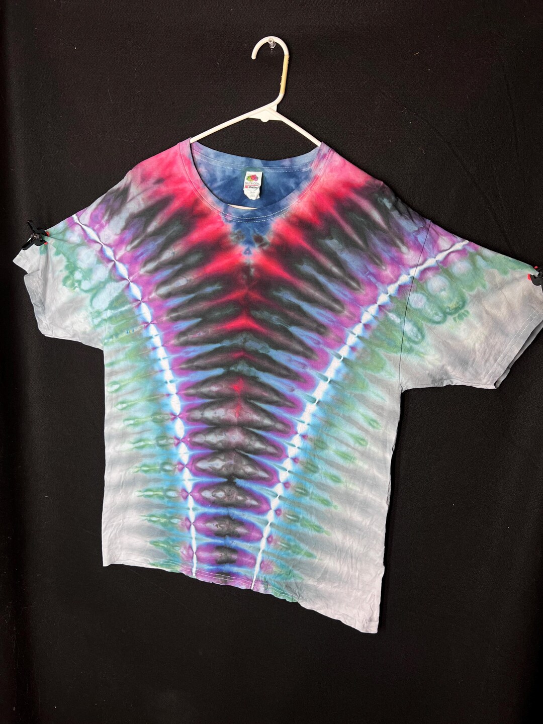 LARGE Size Short Sleeve Ice Tye Dye #1109 Grateful Dead & Company ...