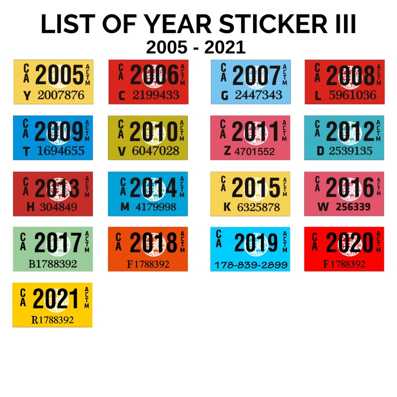 Custom California License Plate / Replica California License - Etsy