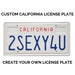 Custom Florida License Plate / Fish Florida License Plate With YOUR ...
