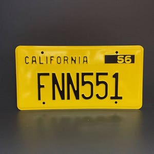 California 56 Retro Vintage US USA License Plate Customizable | Etsy