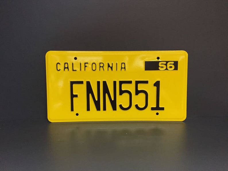 California 56 Retro Vintage US USA License Plate Customizable | Etsy