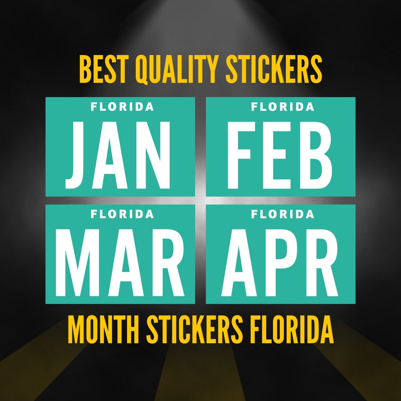 2026 Registration Sticker - Etsy