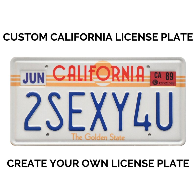 California State Number - Etsy