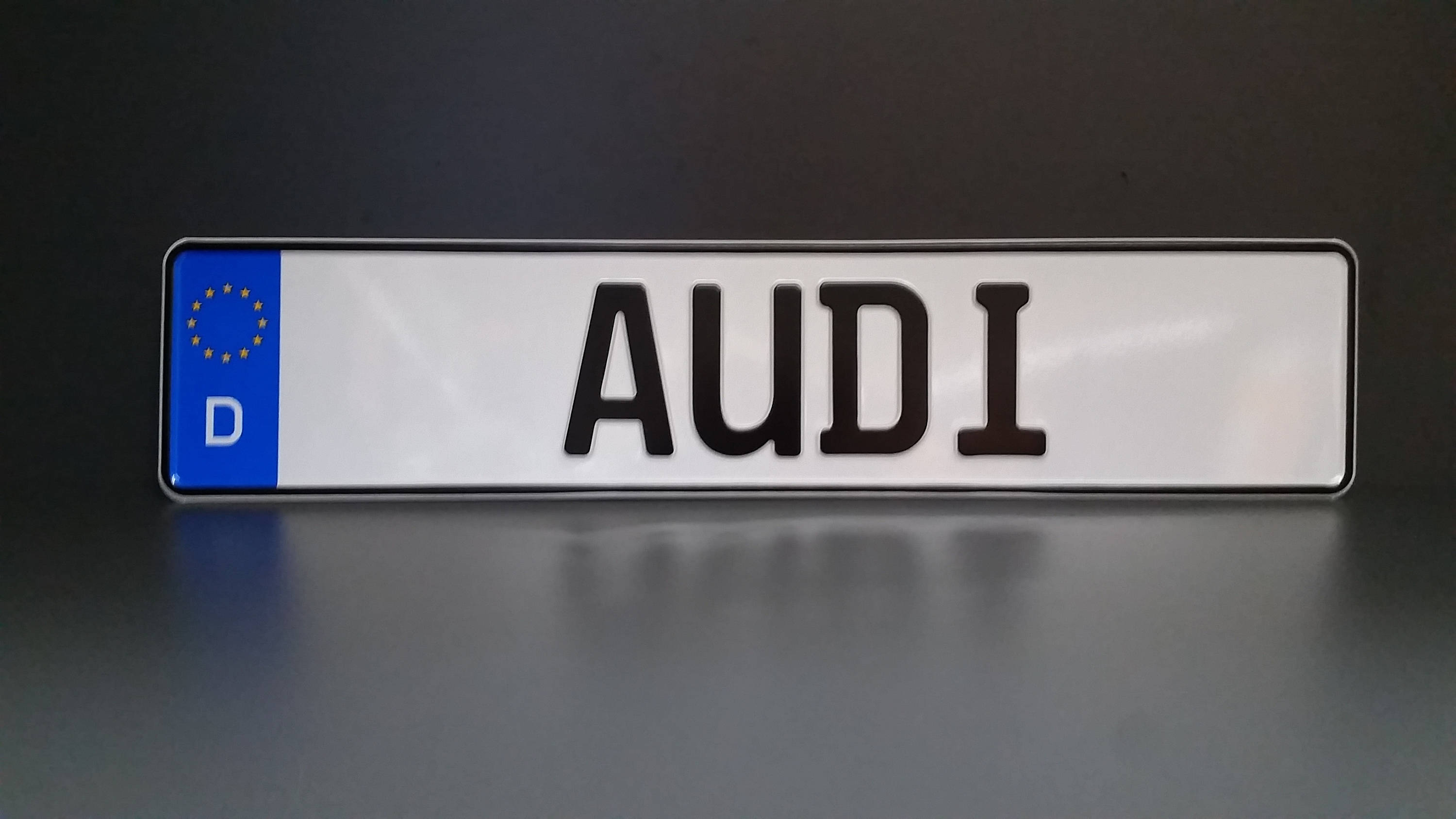 German Germany Euro European License Plate Number Plate | Etsy