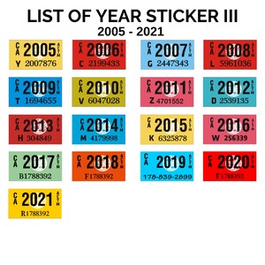 California Retro Vintage US USA License Plate Custom Embossed Alu Made ...