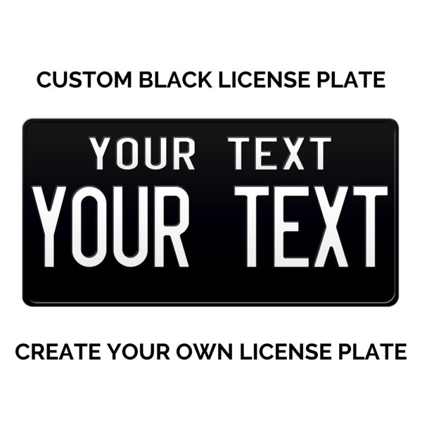 California License Plate Black With White Letters Etsy california-license-plate-black-with-white-letters-etsy