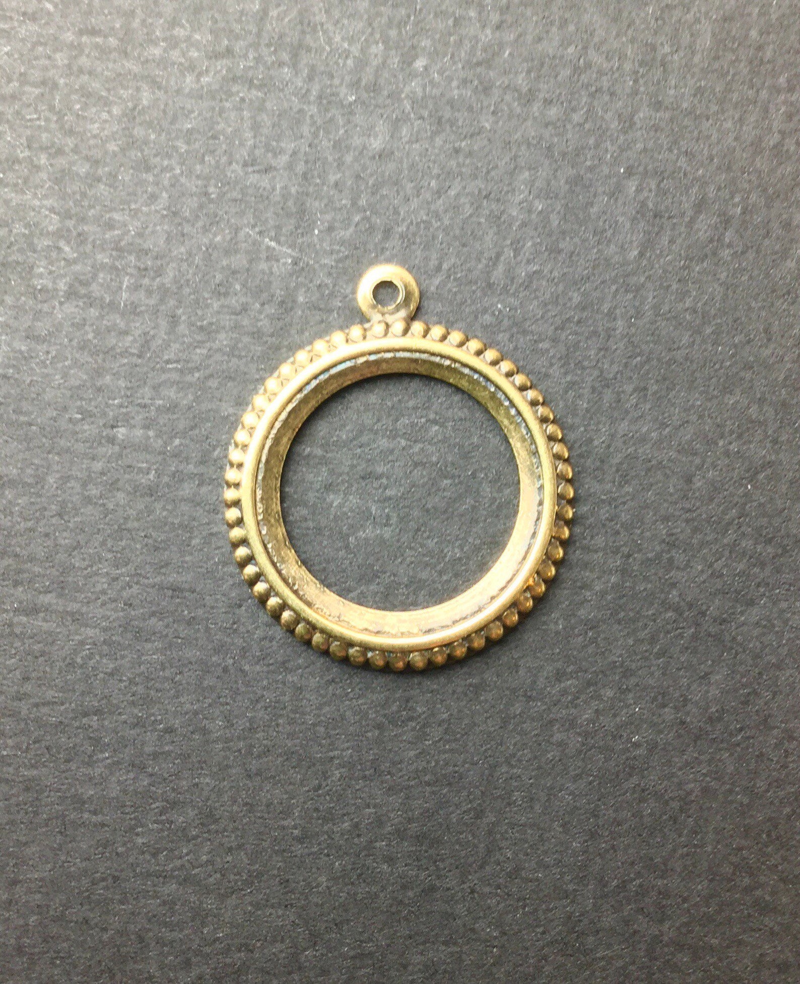 24973 - 4 Pc Round Loop Dangle Jewelry Finding Brass Ox - Etsy