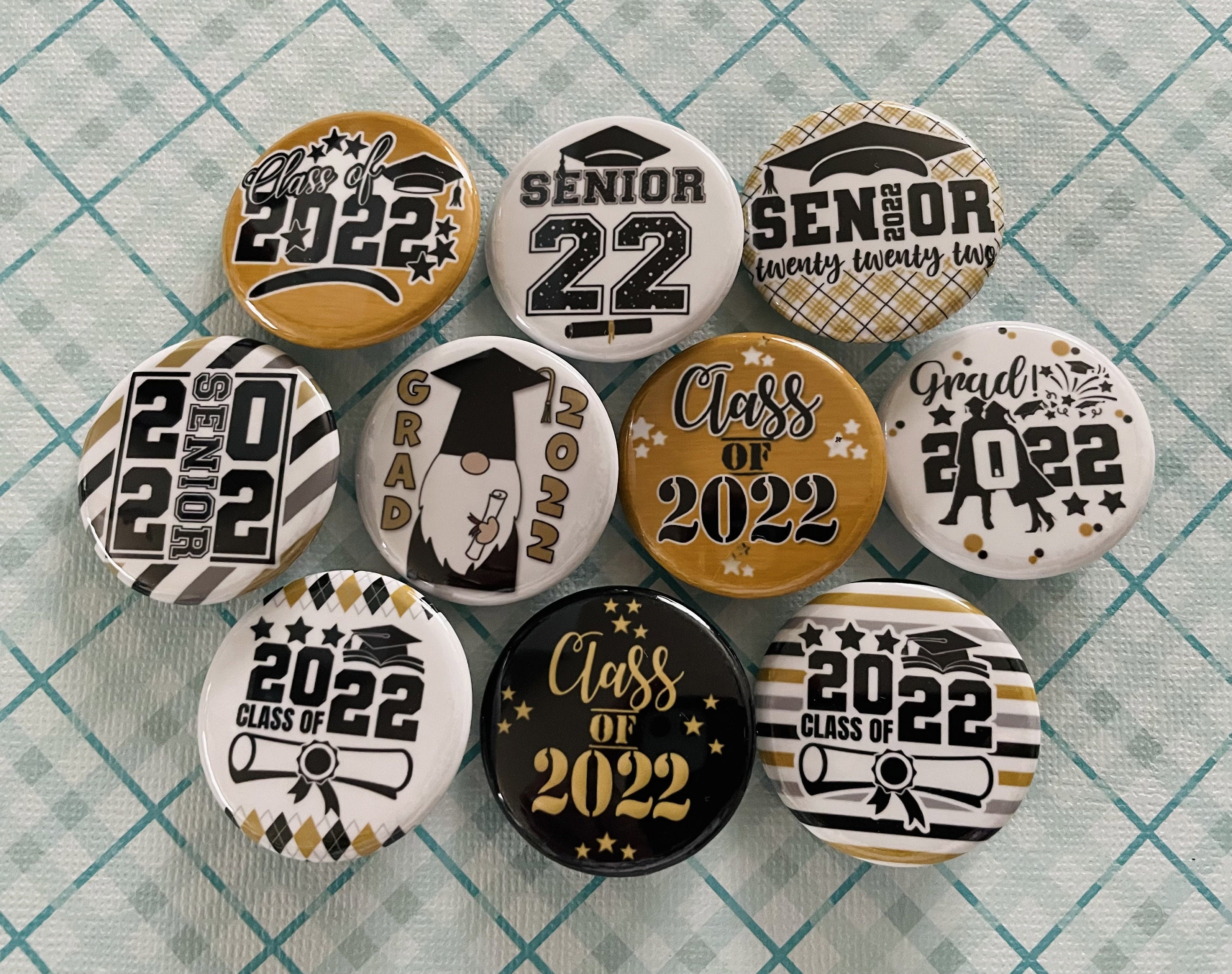 Set of 10-1 Metal Pin back Buttons Religious Quotes Inspirational ...