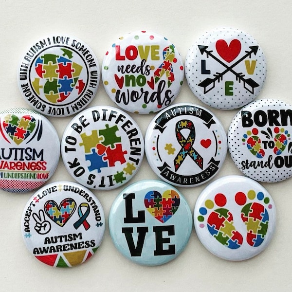 Autism Pin - Etsy