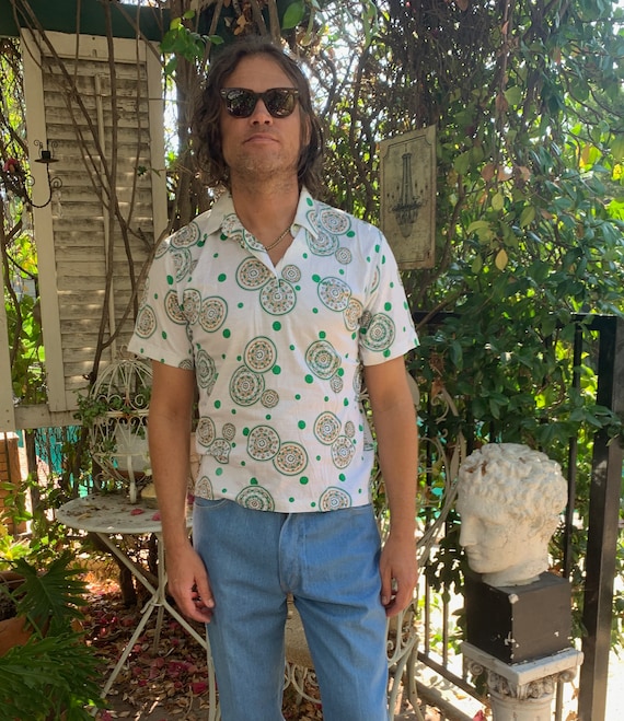 70s mens polo - Gem