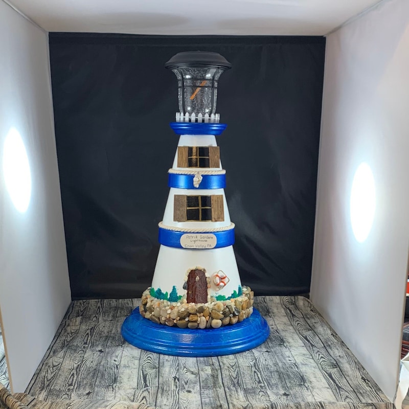 Clay Pot Lighthouse - Etsy