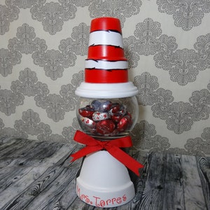 Candy Dish-clay Pot-custom Candy Jar-candy Bowl- Home Decor-clay Jar ...