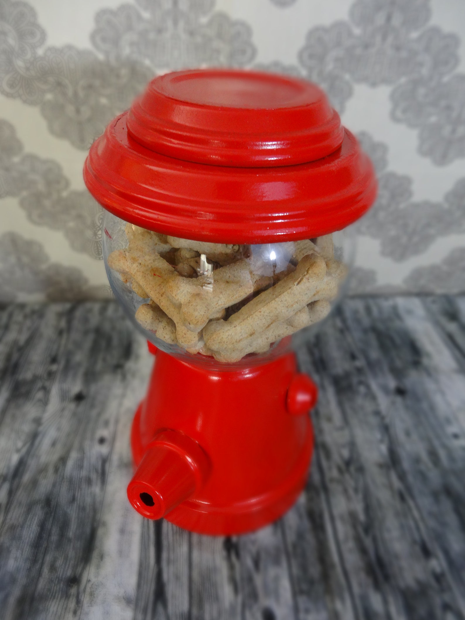 Clay Jar Candy Dish; Dog Treat Jar; Candy Bowl; Pet Treat Bowl; Fire ...