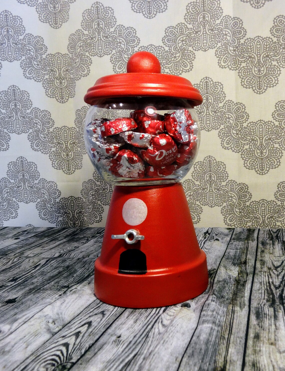 Candy Dish-clay Pot-custom Candy Jar-candy Bowl- Home Decor-clay Jar ...