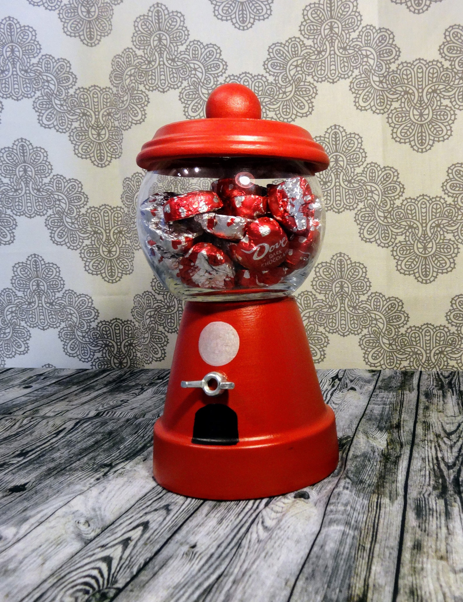 Candy Dish-clay Pot-custom Candy Jar-candy Bowl- Home Decor-clay Jar ...