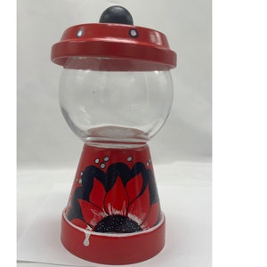 Candy Dish-clay Pot-custom Candy Jar-candy Bowl- Home Decor-clay Jar ...