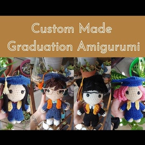 Custom Made Graduation Amigurumi Figurine // College // University ...