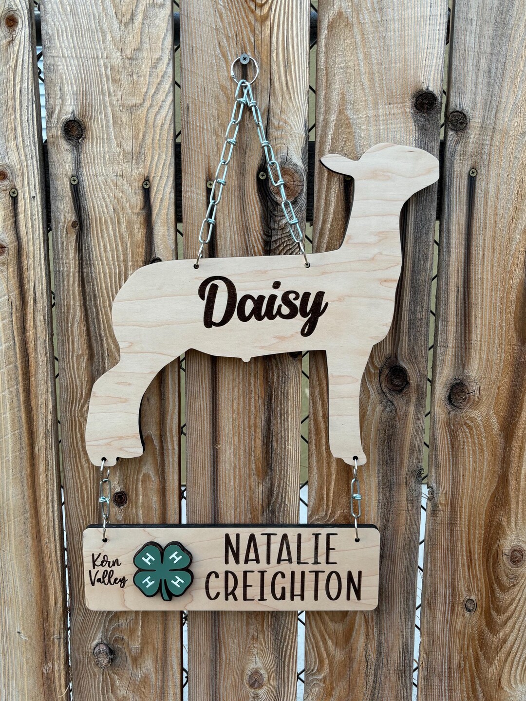 4H Lamb Fair Sign - Etsy