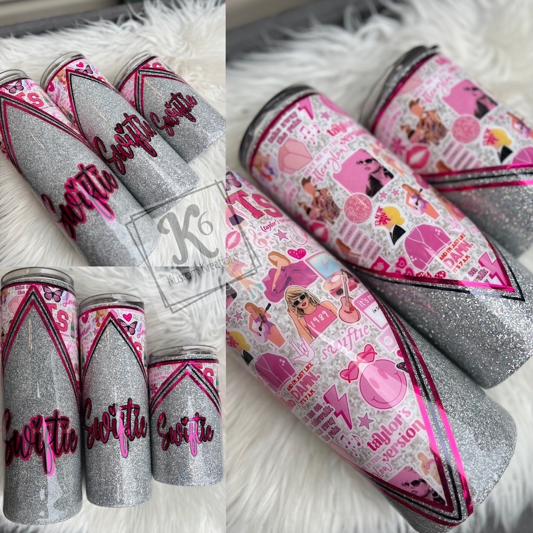 TAYLOR SWIFT Glitter Tumbler, Taylor Swift Tumbler, Custom Tumblers ...