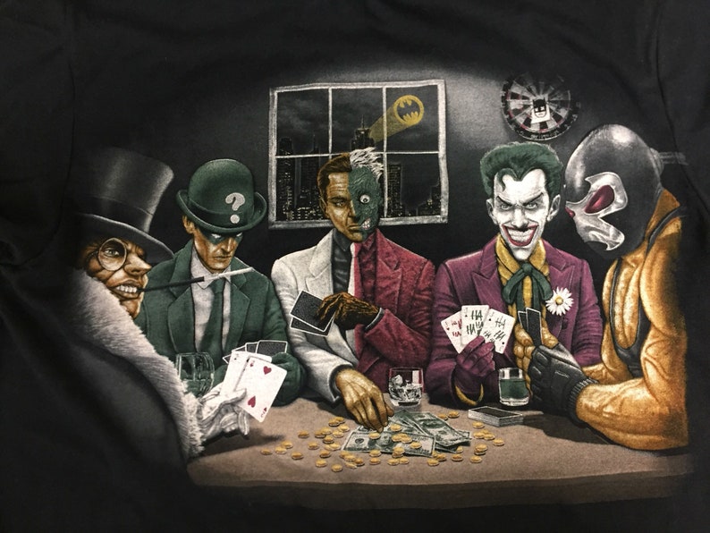 Batman Playing Poker