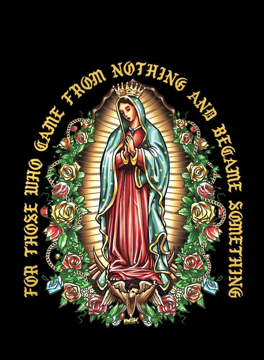 DGK Virgin Mary Art Poster - Etsy