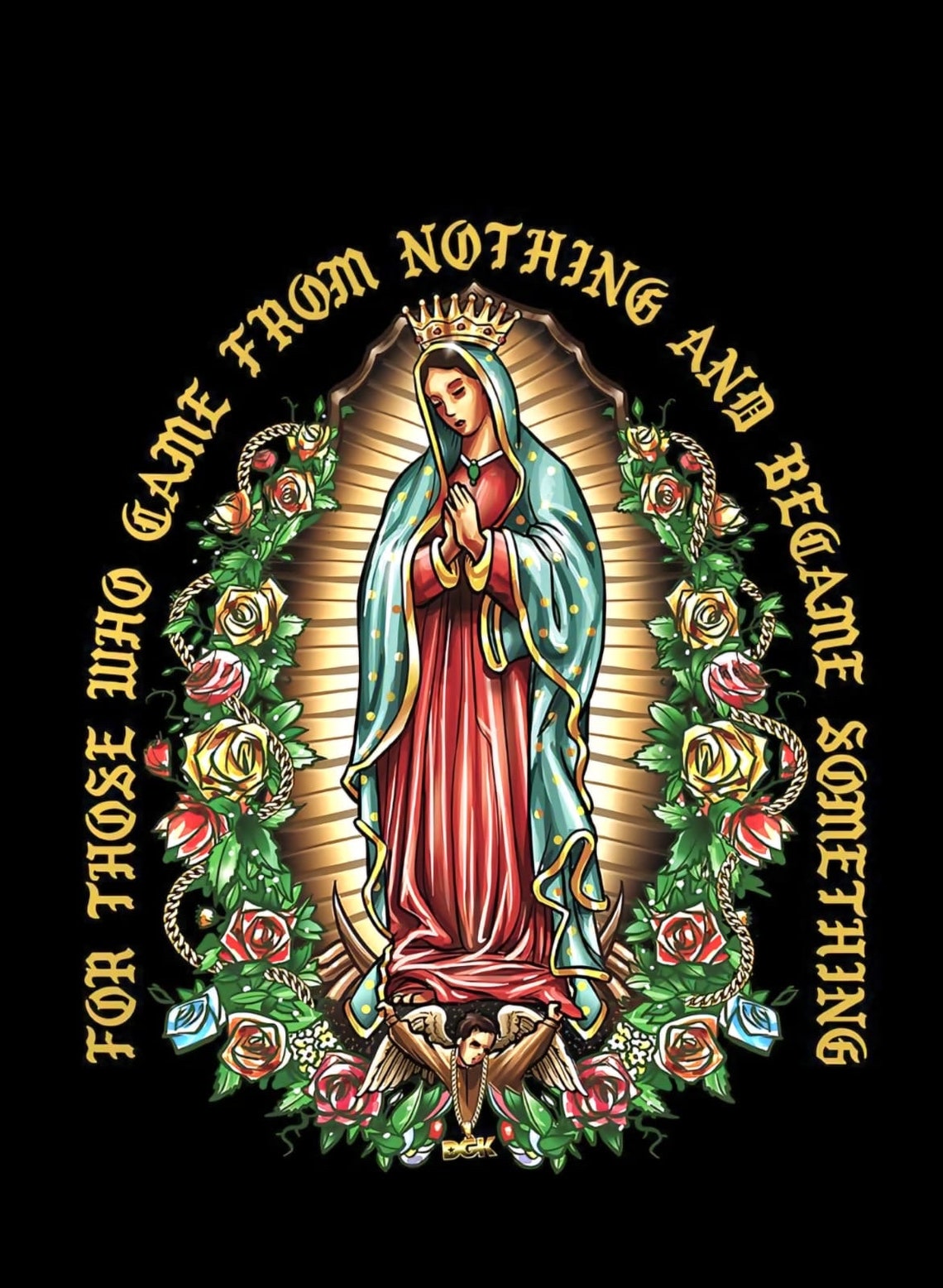 DGK Virgin Mary Art Poster - Etsy