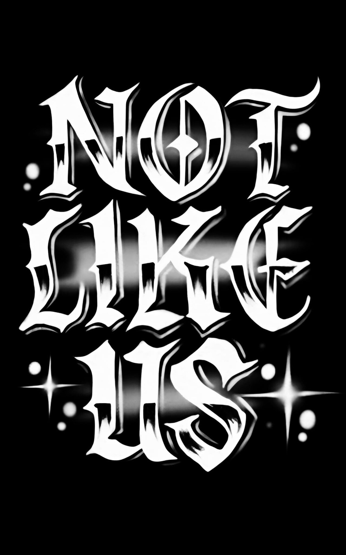 Not Like Us Art Poster - Etsy