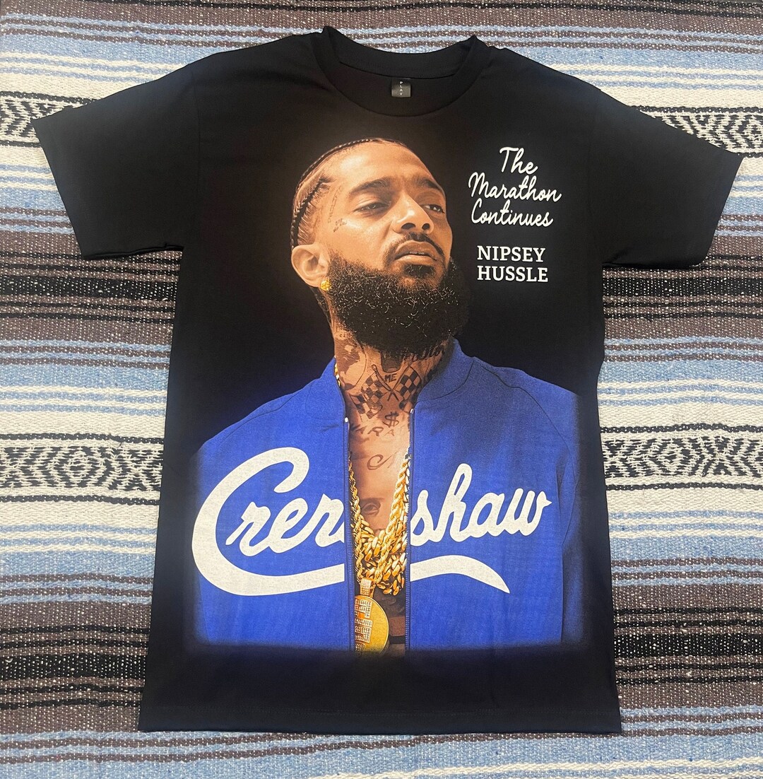 Nipsey Hussle the Marathon Continues Unisex Streetwear T-shirt - Etsy