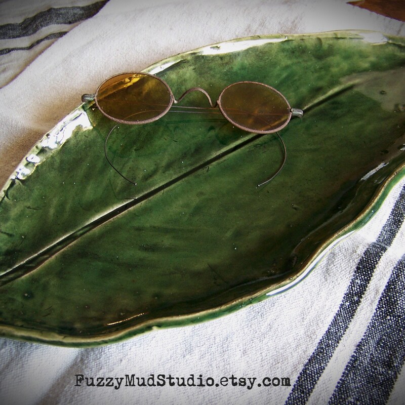Leaf Pottery - Etsy
