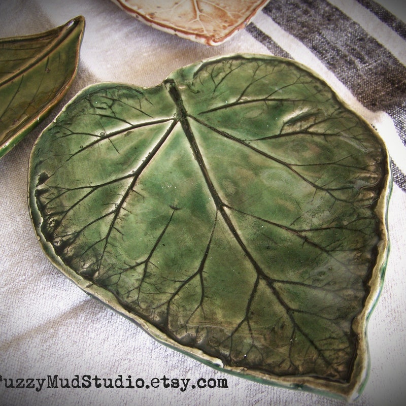 Leaf Pottery - Etsy
