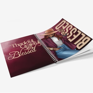 Blessed Journal Sublimation Kit Spiral Notebook Religious Inspirational ...