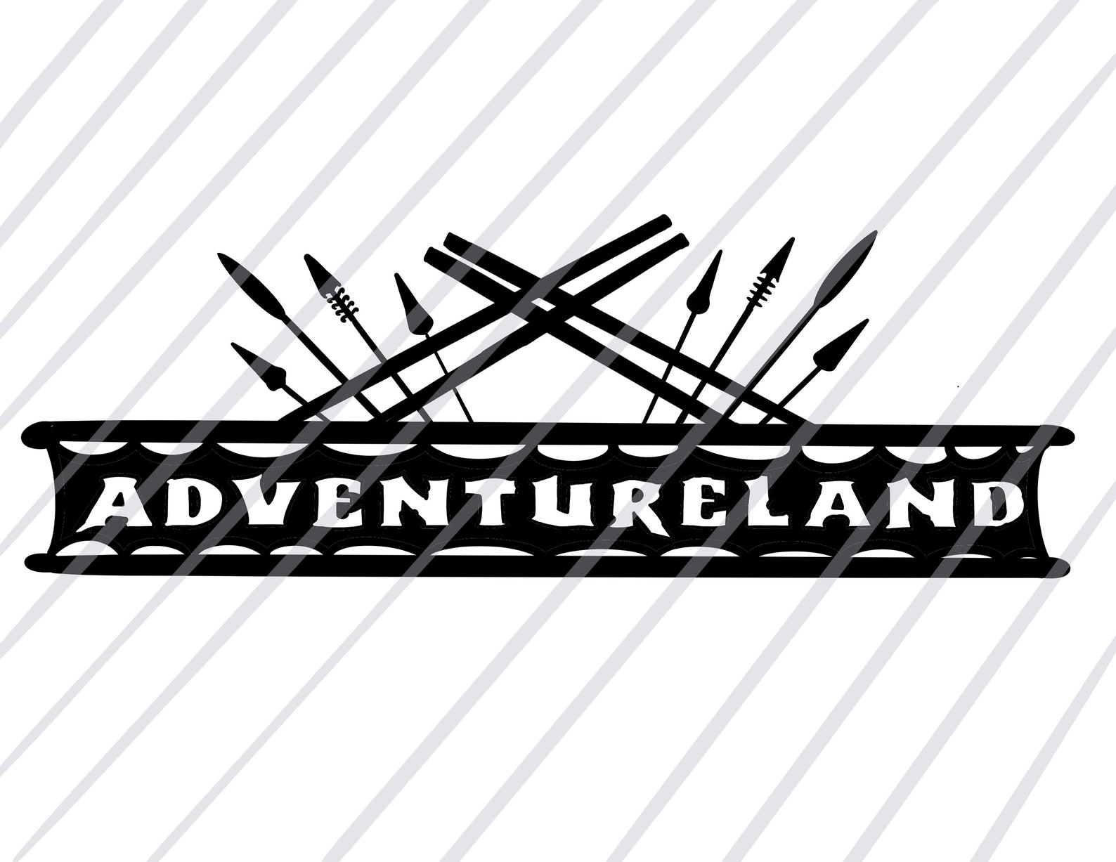 Adventureland SVG - Etsy