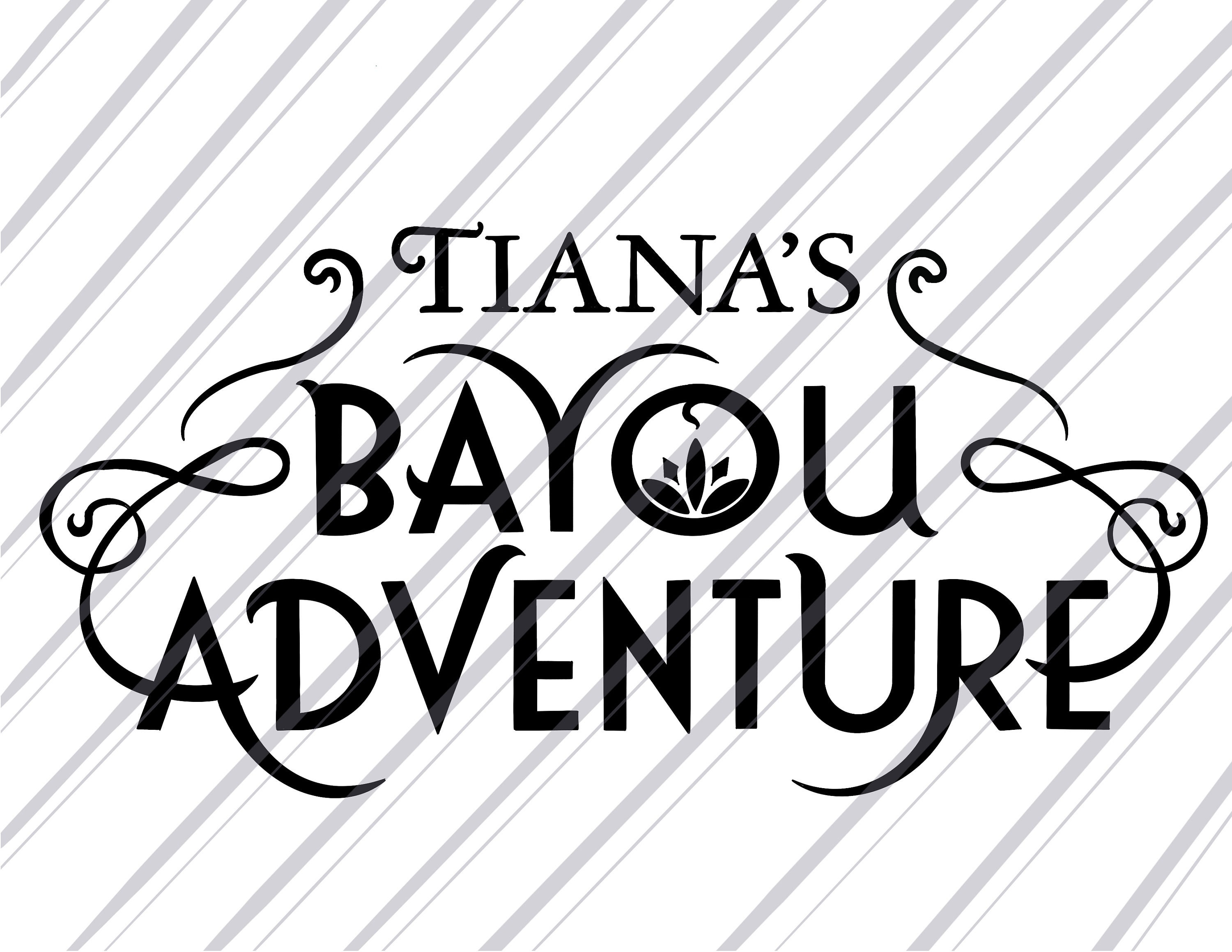 Tiana’s Bayou Adventure SVG File for Cricut - Etsy