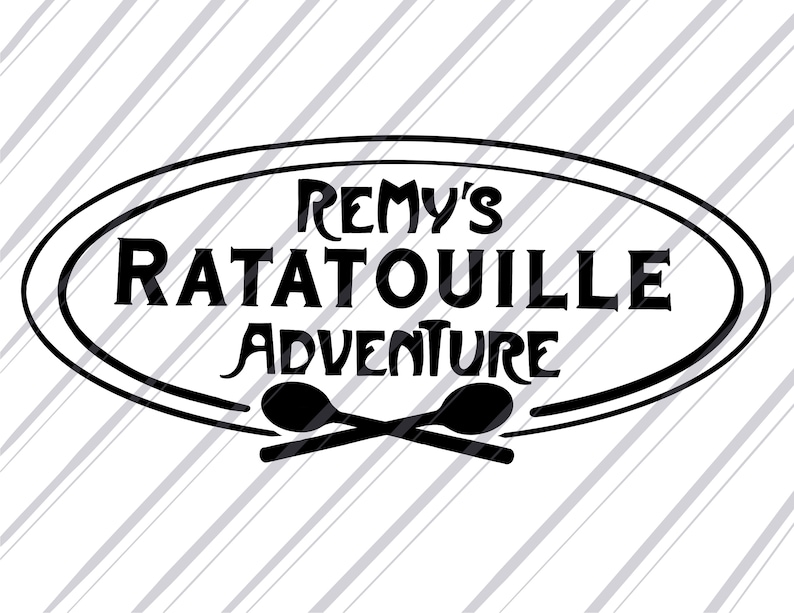 Remy’s Ratatouille Adventure SVG File for Cricut - Etsy