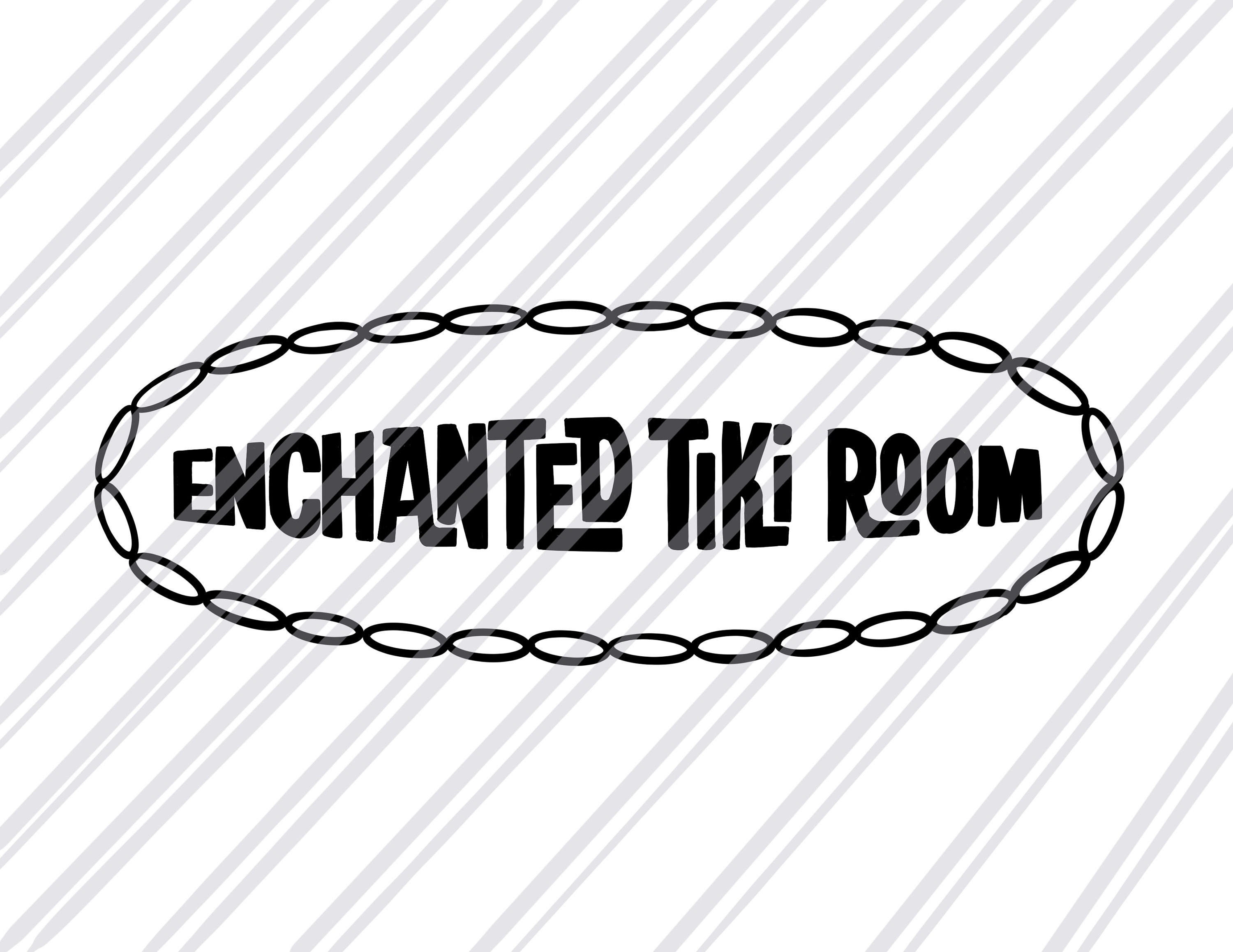 Enchanted Tiki Room SVG - Etsy