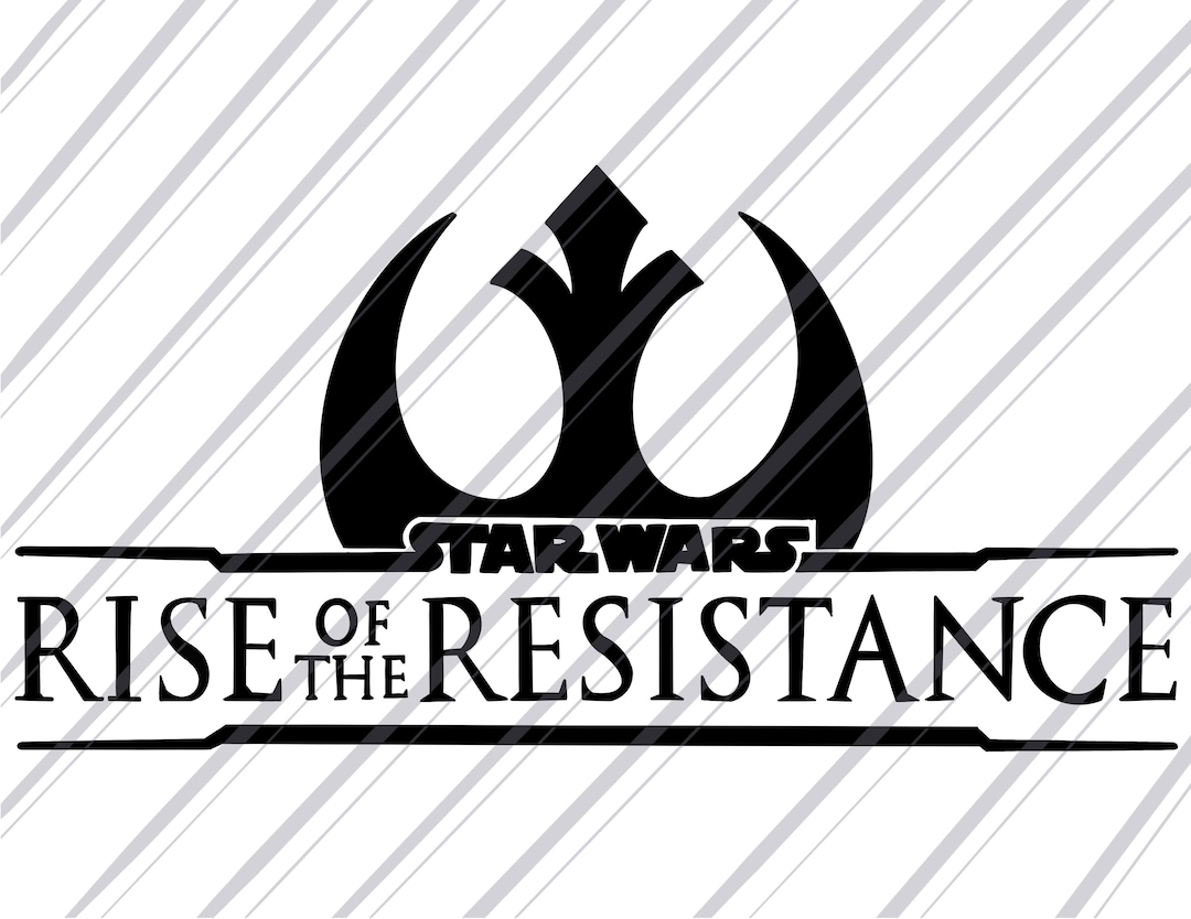 Rise of the Resistance SVG File for Cricut - Etsy