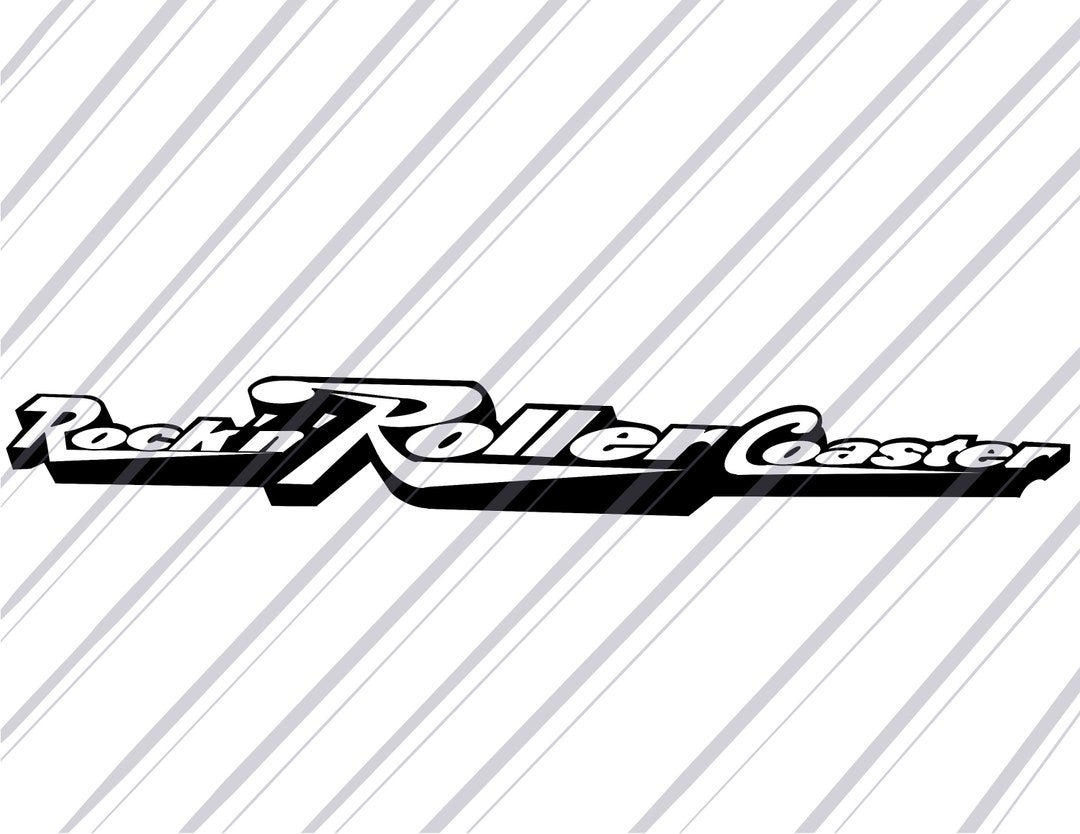 Rock’n’ Roller Coaster SVG File for Cricut - Etsy