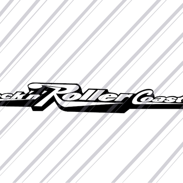 Rockin Roller Coaster Svg - Etsy