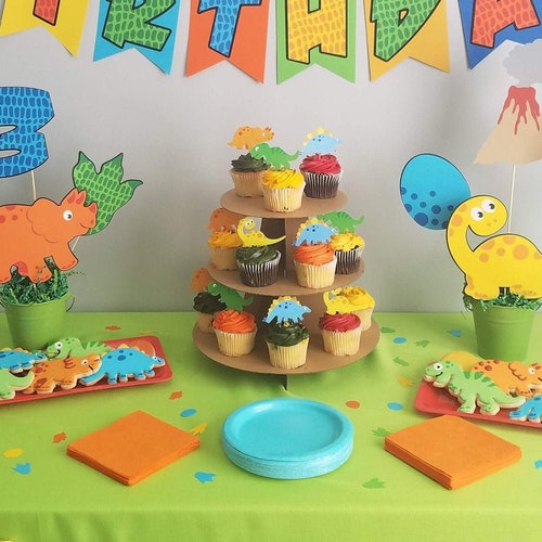 Dino-mite Dinosaur Party Centerpieces - Etsy