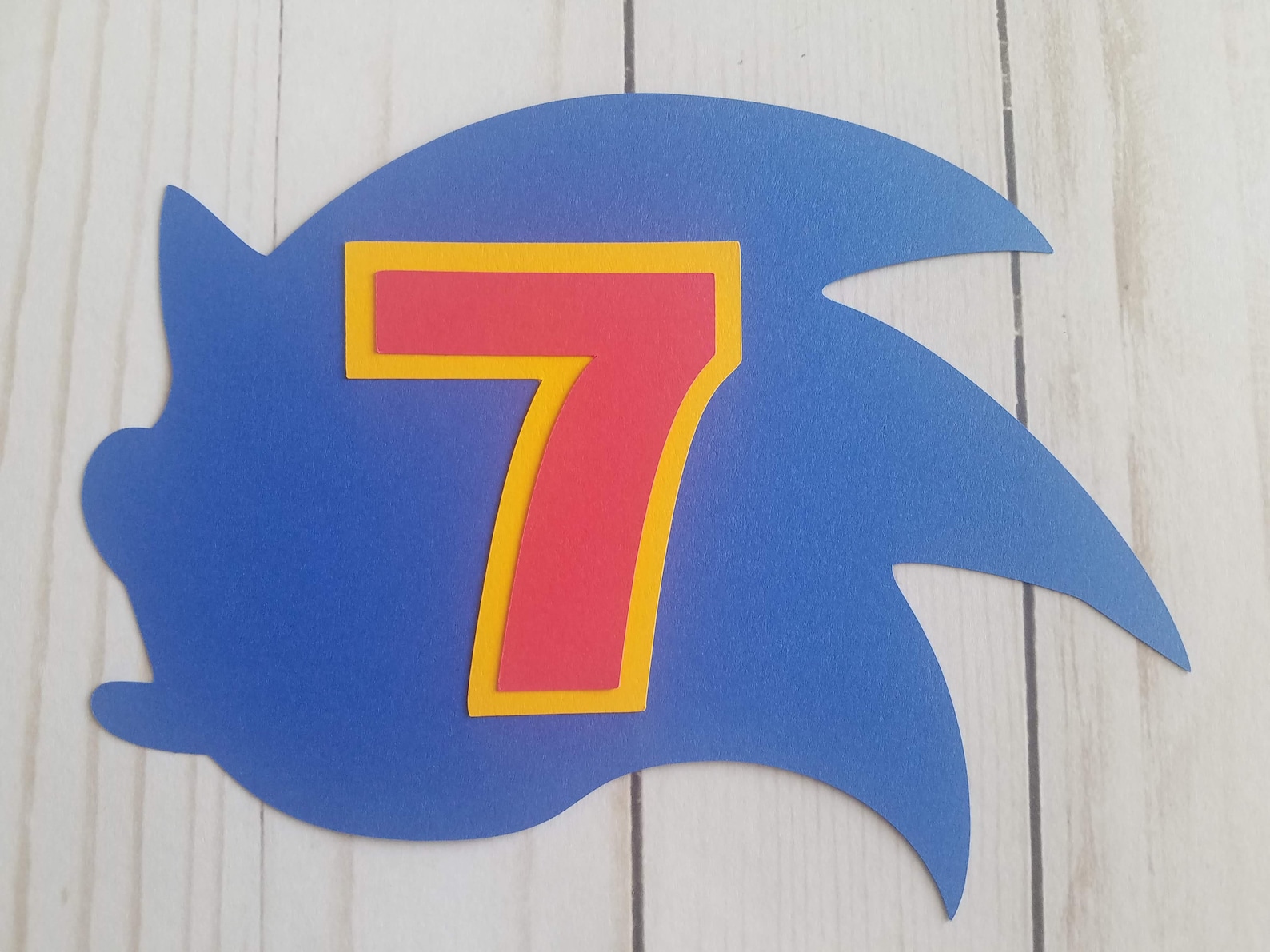 Sonic Golden Rings Personalized Centerpieces - Etsy