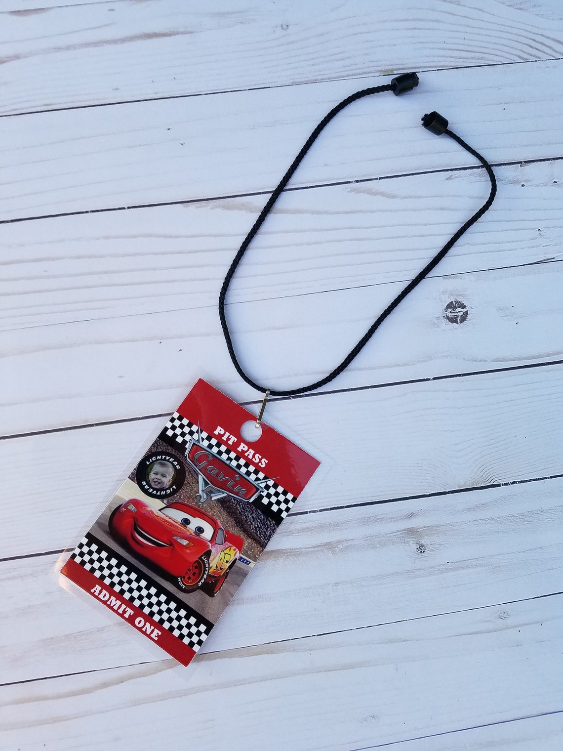 Cars Pit Pass Birthday Invitation - Etsy